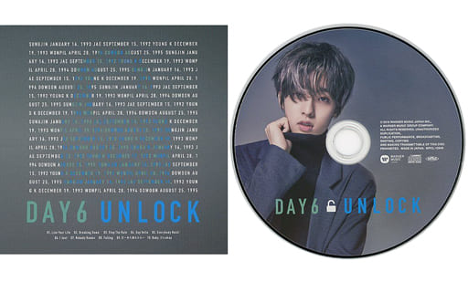 DAY6 / UNLOCK(JAE ver.) | Music software | Suruga-ya.com