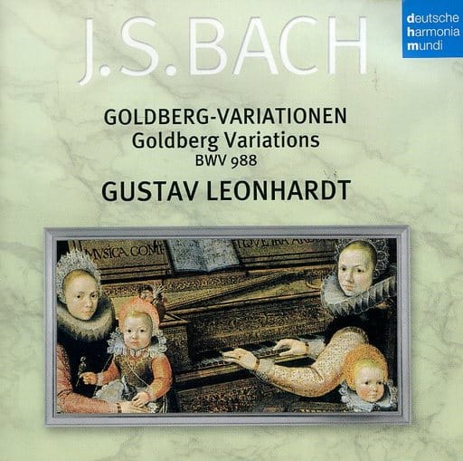 Leonhardt (Gustav) / J. S. Bach : Goldberg Variations [Clavier Training ...