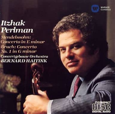Classic CD Violin Concertos by Isaac Perlman, Mendelssohn and Bruch ...