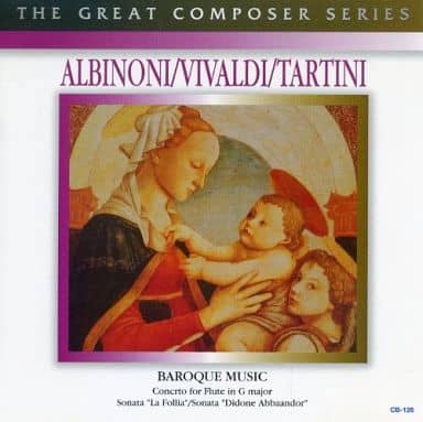 Classic CD Great Composer Series (50) Albinoni & Vivaldi & Tartini ...