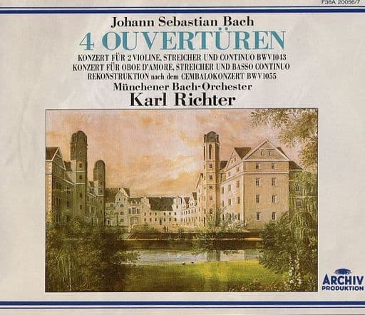 Classic CD Karl Richter / J. S. Bach : Orchestral suite [all songs ...