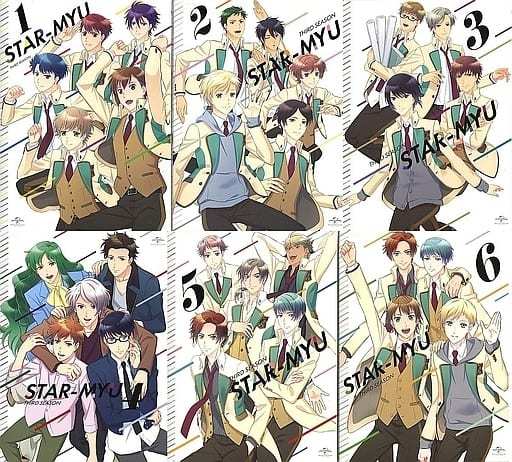 Anime Blu-ray Disc Incomplete) Star-Myu 3 rd First Press Limited ...