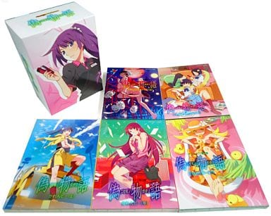 Anime Blu-ray Disc Incomplete) NISEMONOGATARI Limited Edition 5 Volume ...