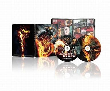 Blu-ray Disc GHOST RIDER 1 & 2 Special Twin Pack Steel Case ...