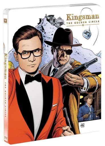 Kingsman Golden Circle Steel Book Specification [Amazon.co.jp Only ...
