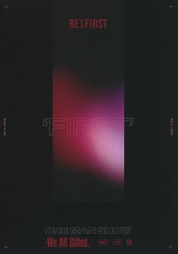 邦楽Blu-ray Disc BE：FIRST / ”FIRST” One Man Show -We All Gifted.-[BMSG MUSIC SHOP限定盤] | 映像ソフト ...