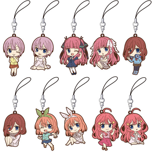 10-Variety Set "The Quintessential Quintuplets Laberth Trap Collection ...