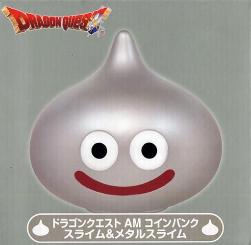 Metal Slime AM Coin Bank Slime & Metal Slime "DRAGON QUEST" | Goods ...