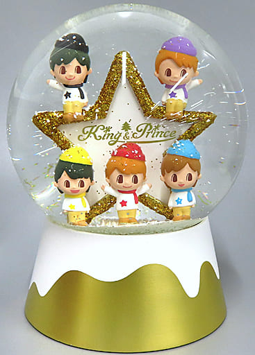 [With winning notice] King & Prince seven eleven's original snow dome ...