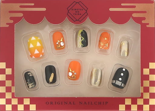 Miscellaneous goods Agatsuma Zenitsu Nail Tip SS Size "Demon Slayer ...