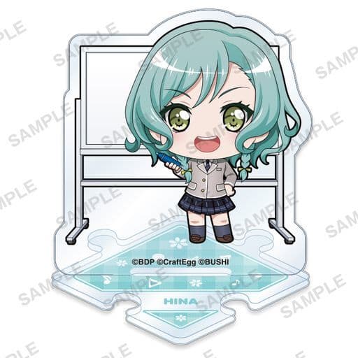 Hina Hikawa "bAng Dream! Girls' Band Party! Trading Connected Puchi Acrylic Stand School ver ...