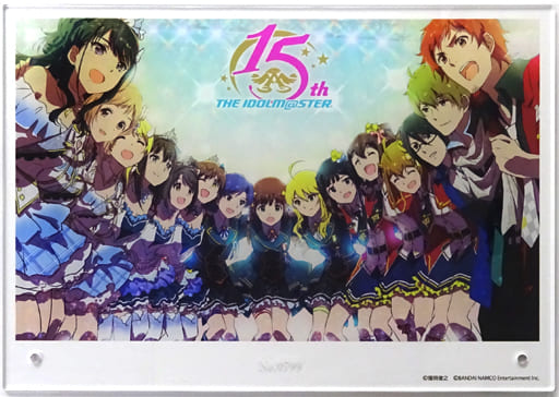 Idol Master Series 2 15 th Anniversary Key Visual idol Master 15 th ...