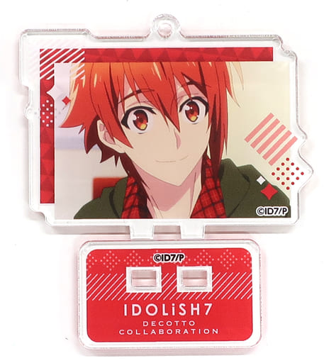 Nanase Riku 「 Idolish7 Second BEAT! ×DECOTTO by animatecafe Trading Acrylic Stand Key Holder ...