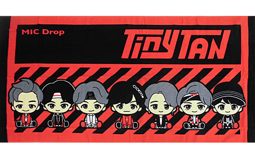 BTS (BTS) MIC Drop Visual Bath Towel "Ichiban KUJI TinyTAN" Last One ...