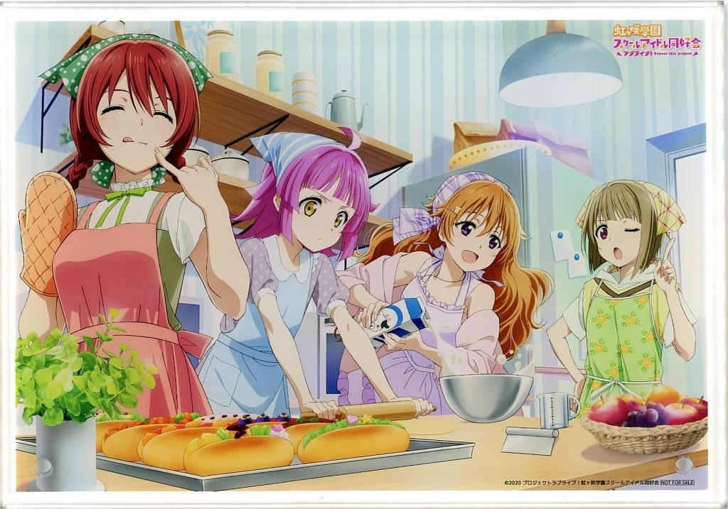 Miscellaneous goods A5 Acrylic Stand 「 Blu-ray Love Live! Nijigasaki Gakuen School idol Dokokai ...