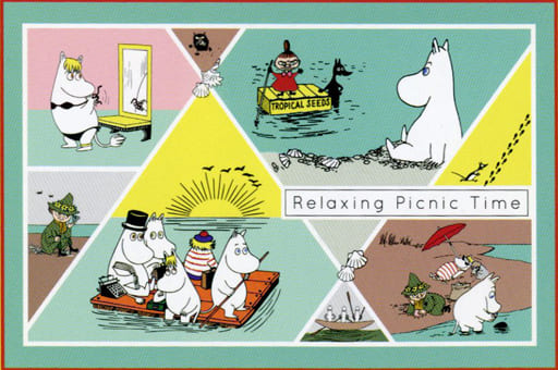 A large leisure mat "Ichiban KUJI Moomin ～ Relaxing Picnic Time ～" D ...