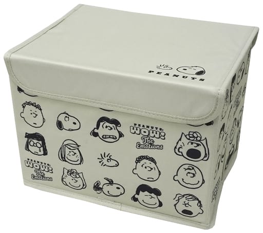 Snoopy & Friends Foldable Storage Box "PEANUTS (SNOOPY)" steady ...