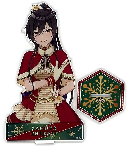 Sakuya Shirase (Silent night ver.) official acrylic stand "THE IDOLM ...