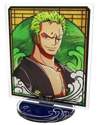 Roronoa Zoro "ONE PIECE Mini Acrylic Stand Collection Onigashima ...