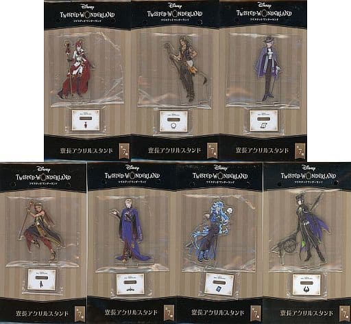 "Disney Twisted Wonderland" Acrylic Stand for Dormitory Head, 7-Type ...