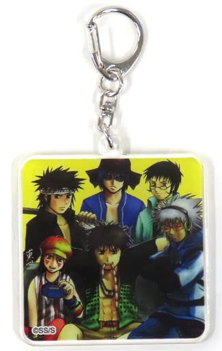 Collection (Private Clothes) Comic Design Acrylic Key Holder D "KUJI ...