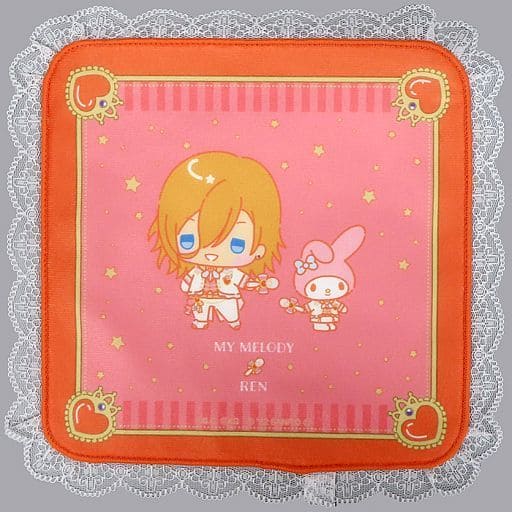 My Melody & Jinguji Temple Mini Towel with Lace Happy Smiling Stage ...