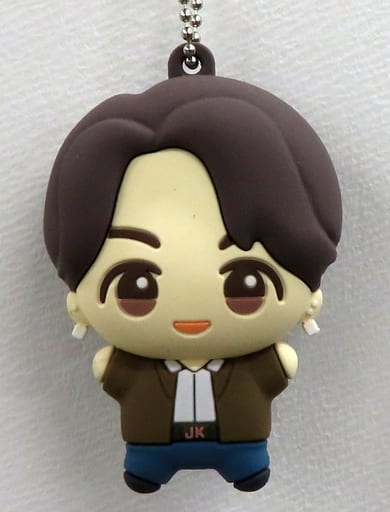 Jung Kook (BTS / BTS) Little Guru Rubber Mascot Key Holder "TinyTAN Dynamite" limited to Namco ...