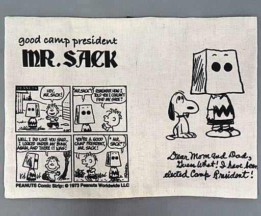 Miscellaneous goods Collection MR. SACK2021 Linen Book Cover "PEANUTS" Snoopy Town Shop Original ...