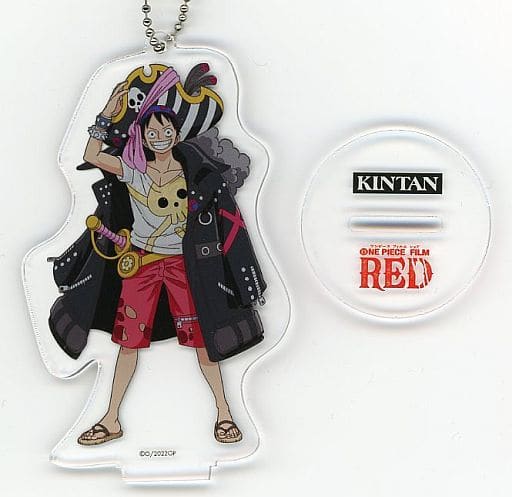[A la Carte] Acrylic Key Holder with Monkey D. Luffy Pedestal "ONE ...