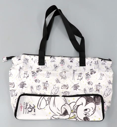 Disney Store's 25 th Anniversary Folding Tote Bag Limited to Disney ...