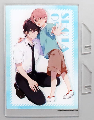 Miscellaneous goods Tsubaki & Yu (Blue) Acrylic Visual Board "KUJI Mate ...