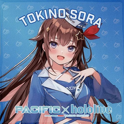 "PACIFIC RACING TEAM× Micro Fiber Mini Towel" PACIFIC RACING Hololive ...