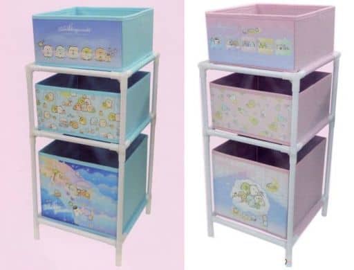 2-Type Set HOSHIZORA SANPO 3-Level Storage Rack "SUMIKOGURASHI" | Goods ...