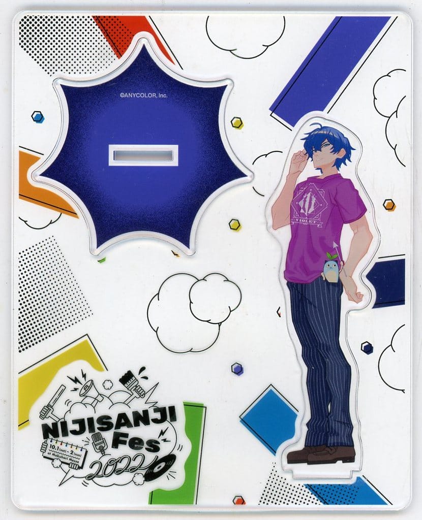 Leos Vincent Acrylic Stand "Virtual YouTuber Ni Ji-Ji-Ji-Ji Festival ...