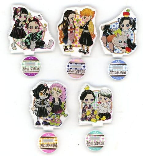 [Missing Frame] Set of 5 Acrylic Petchi Stands "Demon Slayer: Kimetsu ...