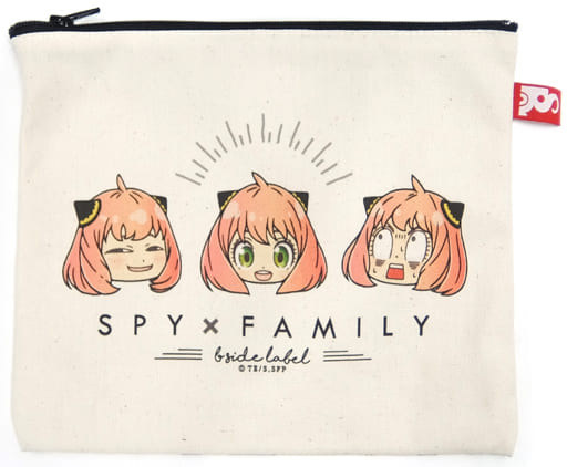 Miscellaneous goods Anya Forger Square Pouch "SPY×FAMILY×B-SIDE LABEL ...
