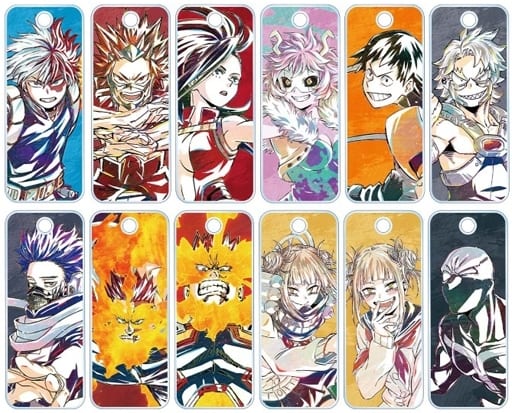 12 types set "MY HERO ACADEMIA Trading Ani-Art 5th Acrylic Key Tag ver ...