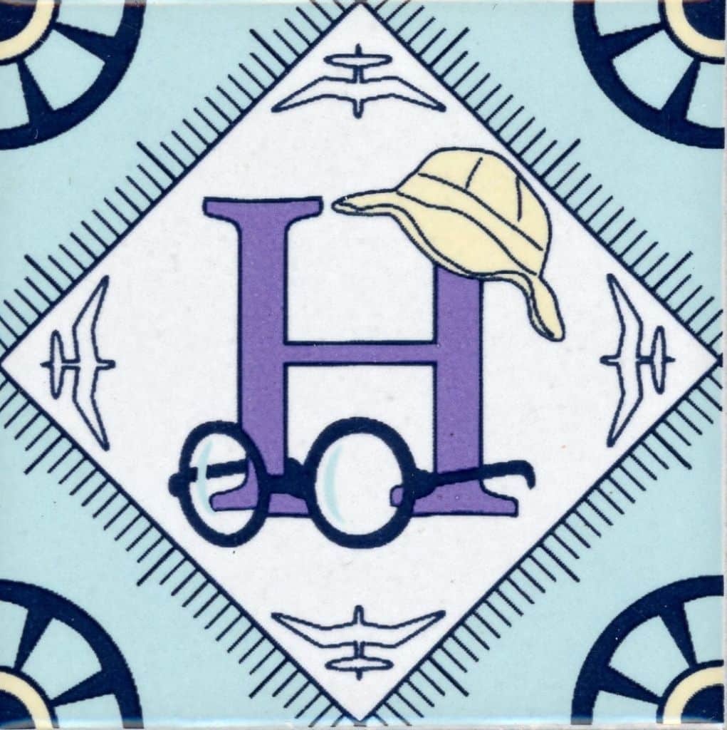 H alphabet tile "Studio Ghibli" limited to Ghibli Park | Goods ...