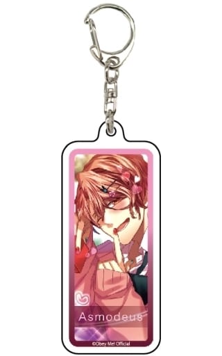 Miscellaneous goods Asmodeus "Acrylic Key Holder Obey Me! 04" | Goods / Accessories | Suruga-ya.com