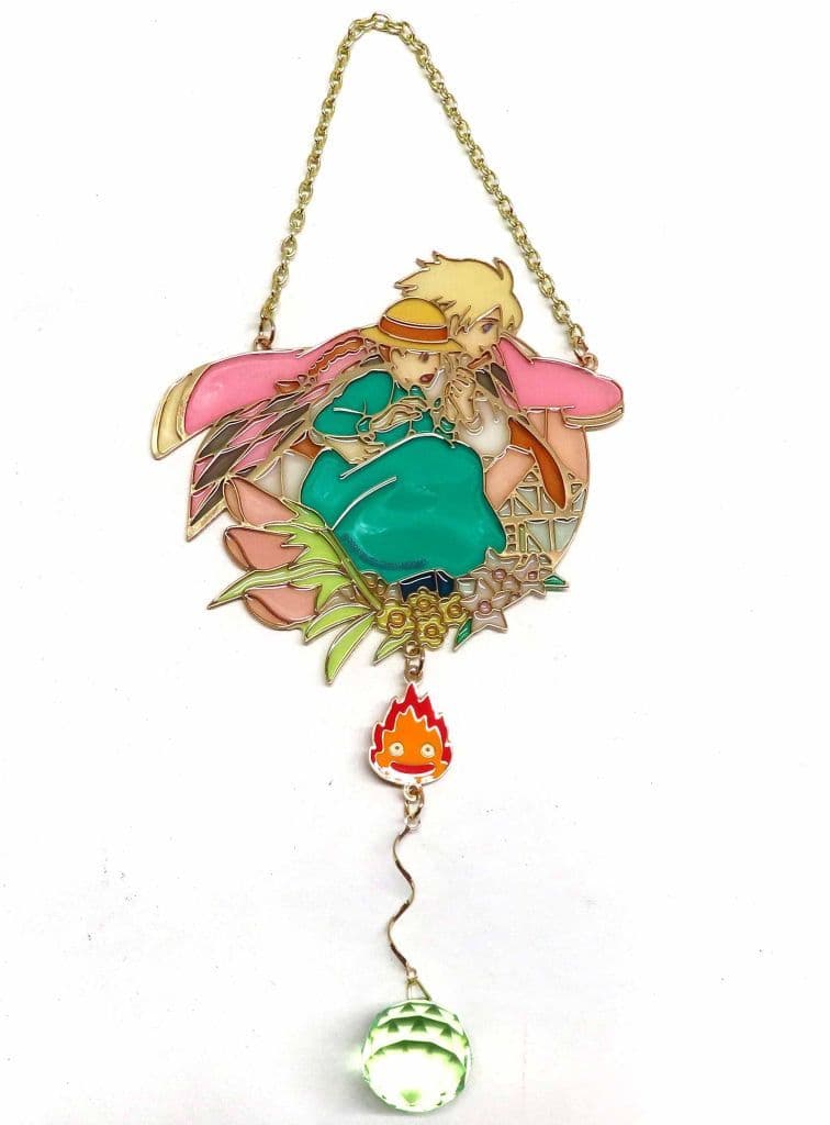 Howl & Sophie & Calcifer Sun Catcher Style Street Series "HOWL'S MOVING ...