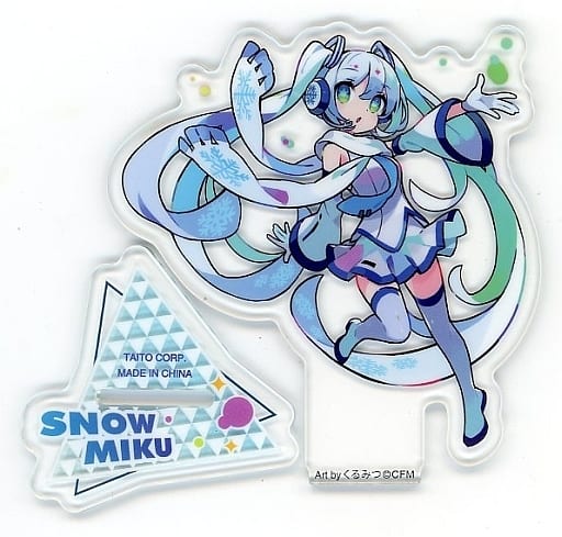 Snow Miku Drawing Clear Stand "Taito KUJI Hatsune Miku 39 (Miku Day ...