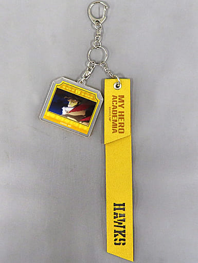 Hawks Synthetic Leather Ribbon Key Holder "MY HERO ACADEMIA" | Goods ...