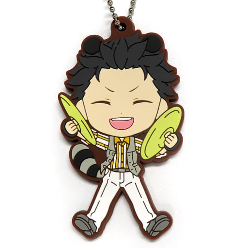 Natsuki Subaru rubber key ring Mini Character "Ichiban KUJI Re:ZeRo ...