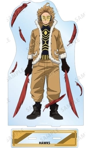 Miscellaneous goods Hawks extra-large acrylic stand "MY HERO ACADEMIA ...