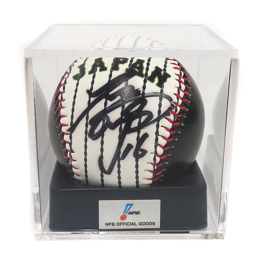 Shohei Ohtani #16 : Samurai Japan Autograph Ball | Goods / Accessories ...