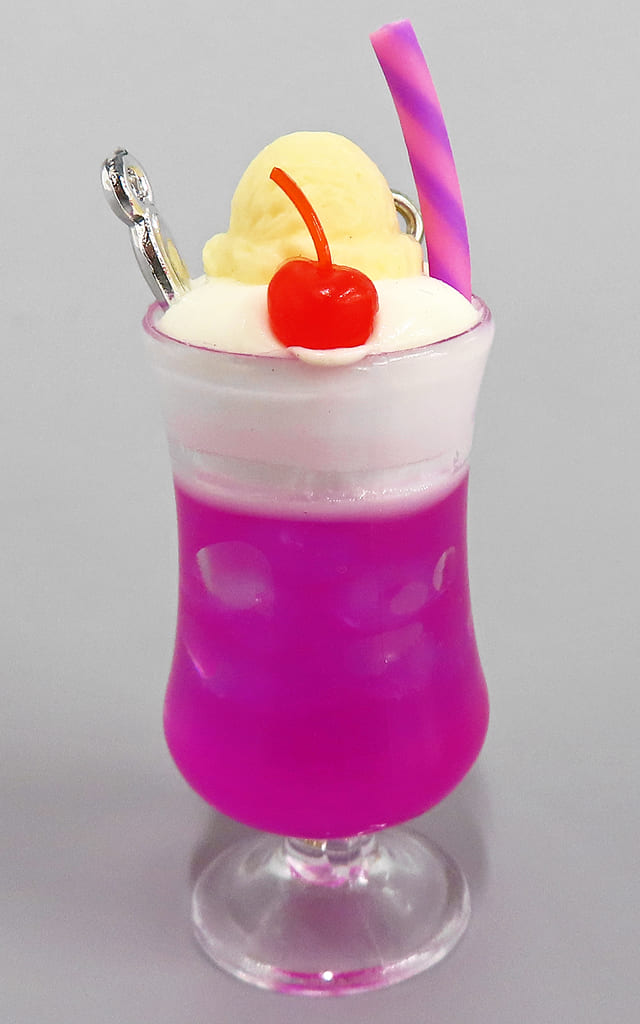 Grape Cream Soda "Uruppu Kitchen Series Coffee Shop Soda with Vanilla ...