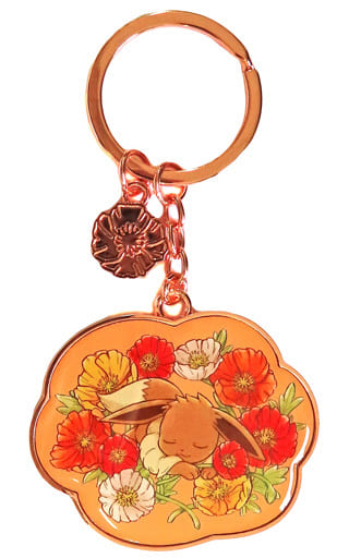 Eevee (sleep) "Pocket Monsters Metal Key Ring Collection Fleur de ...