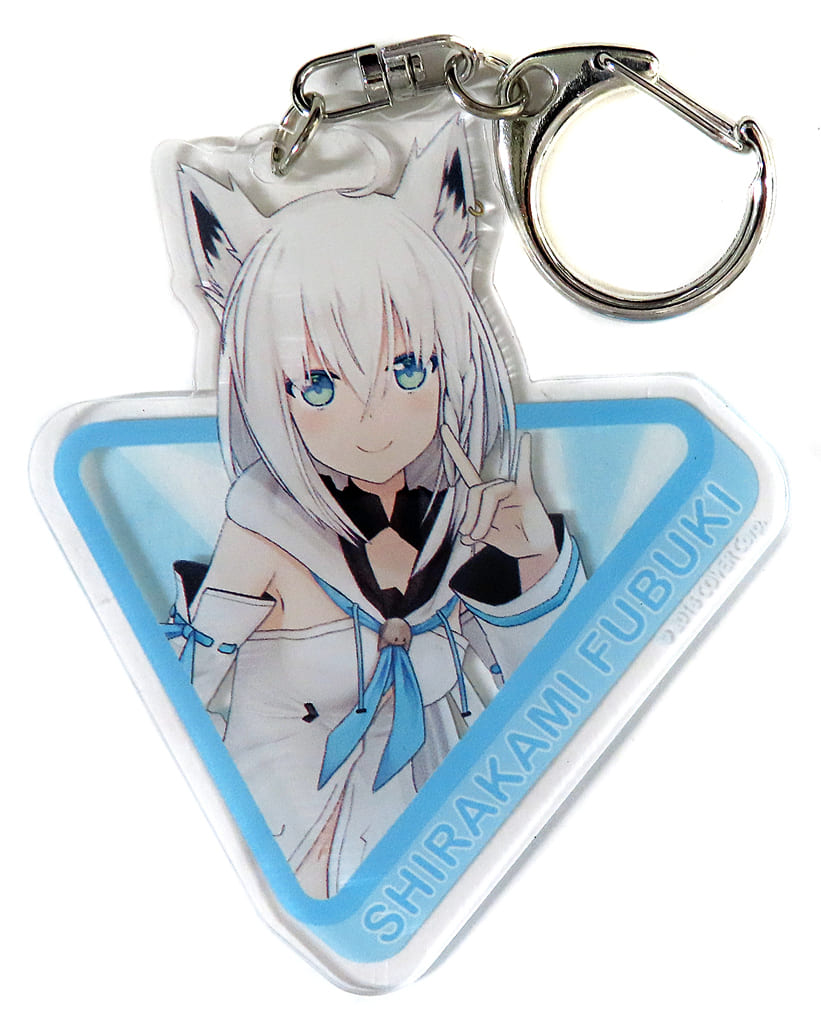 Key holder White Top Fukuki Acrylic Key Holder "Virtual YouTuber ...