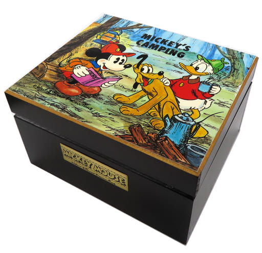 Collection (MICKY'S CAMPING) Music box (music : Mickey Mouse March ...