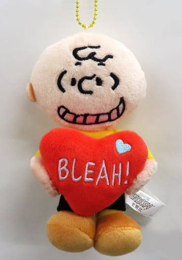 Miscellaneous goods "PEANUTS" with Charlie Brown Heart Catch Plush toy ...